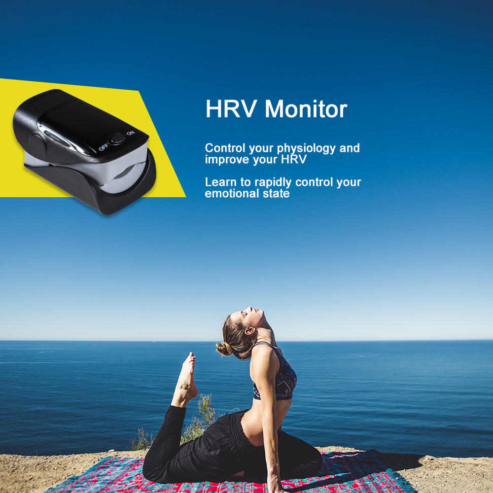 Bluetooth Mobile HRV Heart Rate Monitor with Ear Clip and Fingertip ...