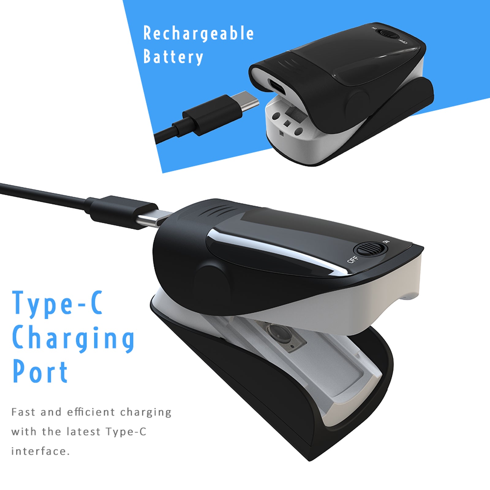 Bluetooth Mobile HRV Heart Rate Monitor with Ear Clip and Fingertip ...