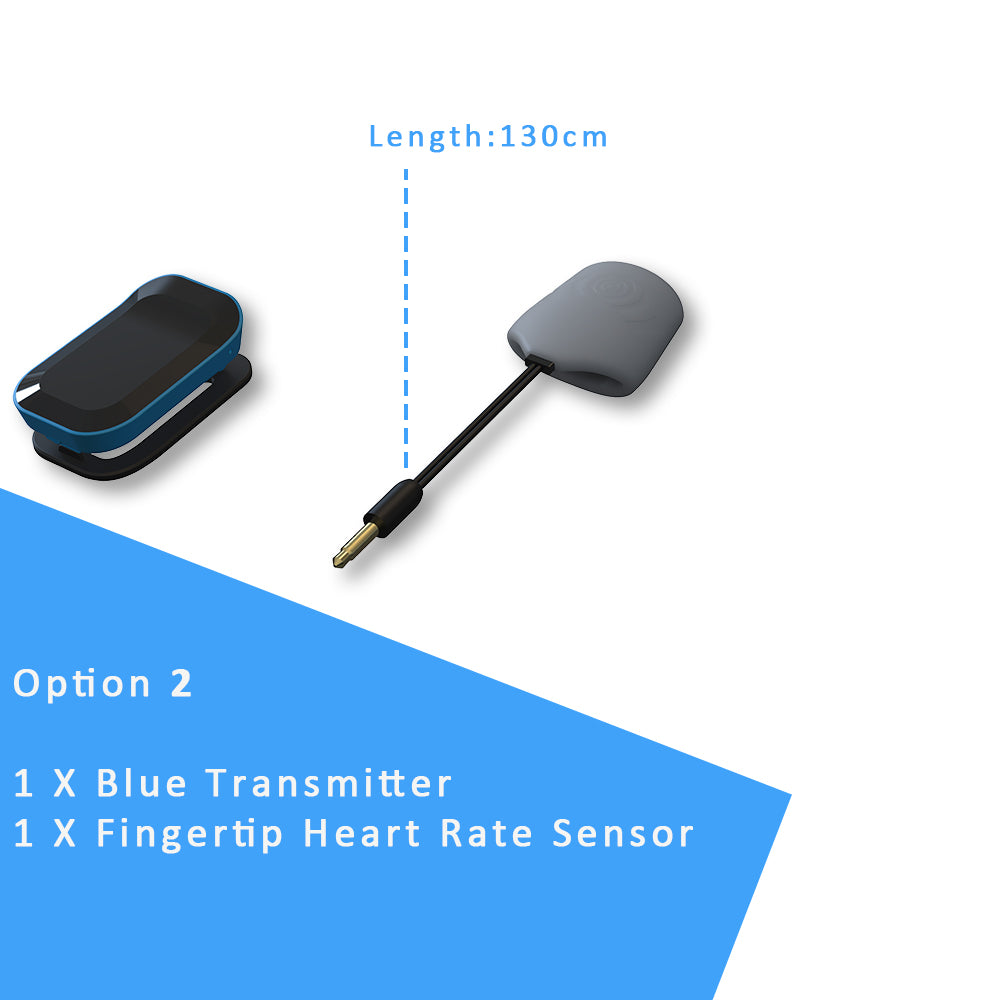 Bluetooth Mobile HRV Heart Rate Monitor with Ear Clip and Fingertip ...