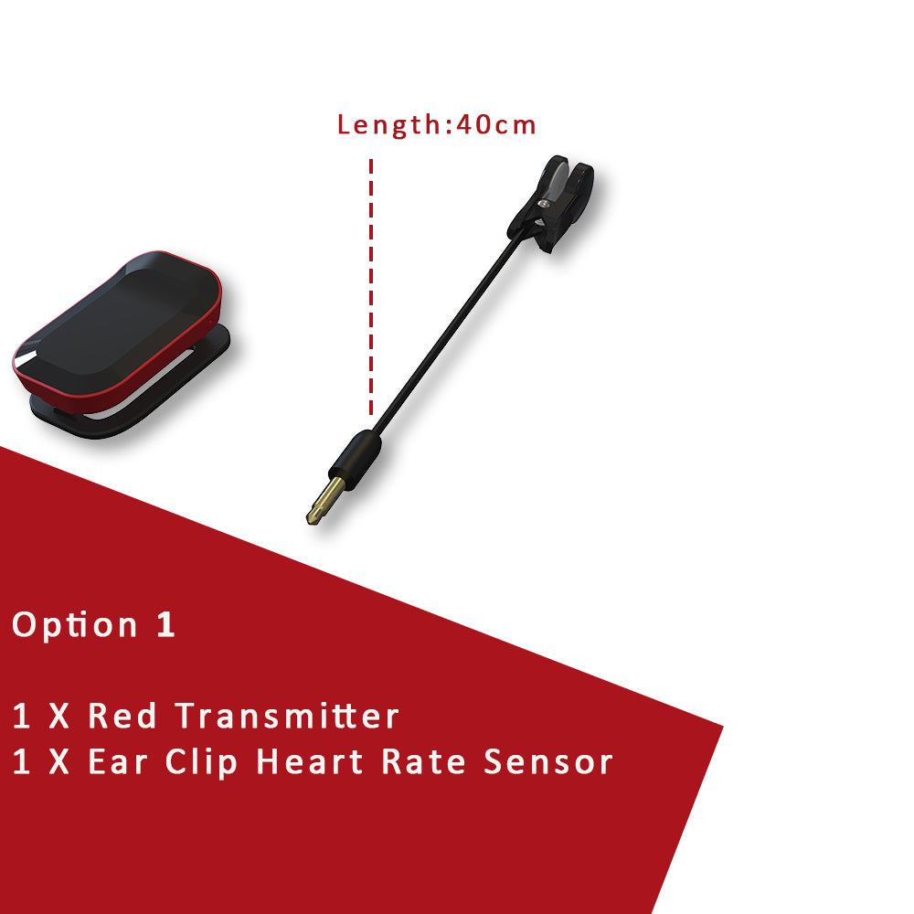 Bluetooth Mobile HRV Heart Rate Monitor with Ear Clip and Fingertip ...